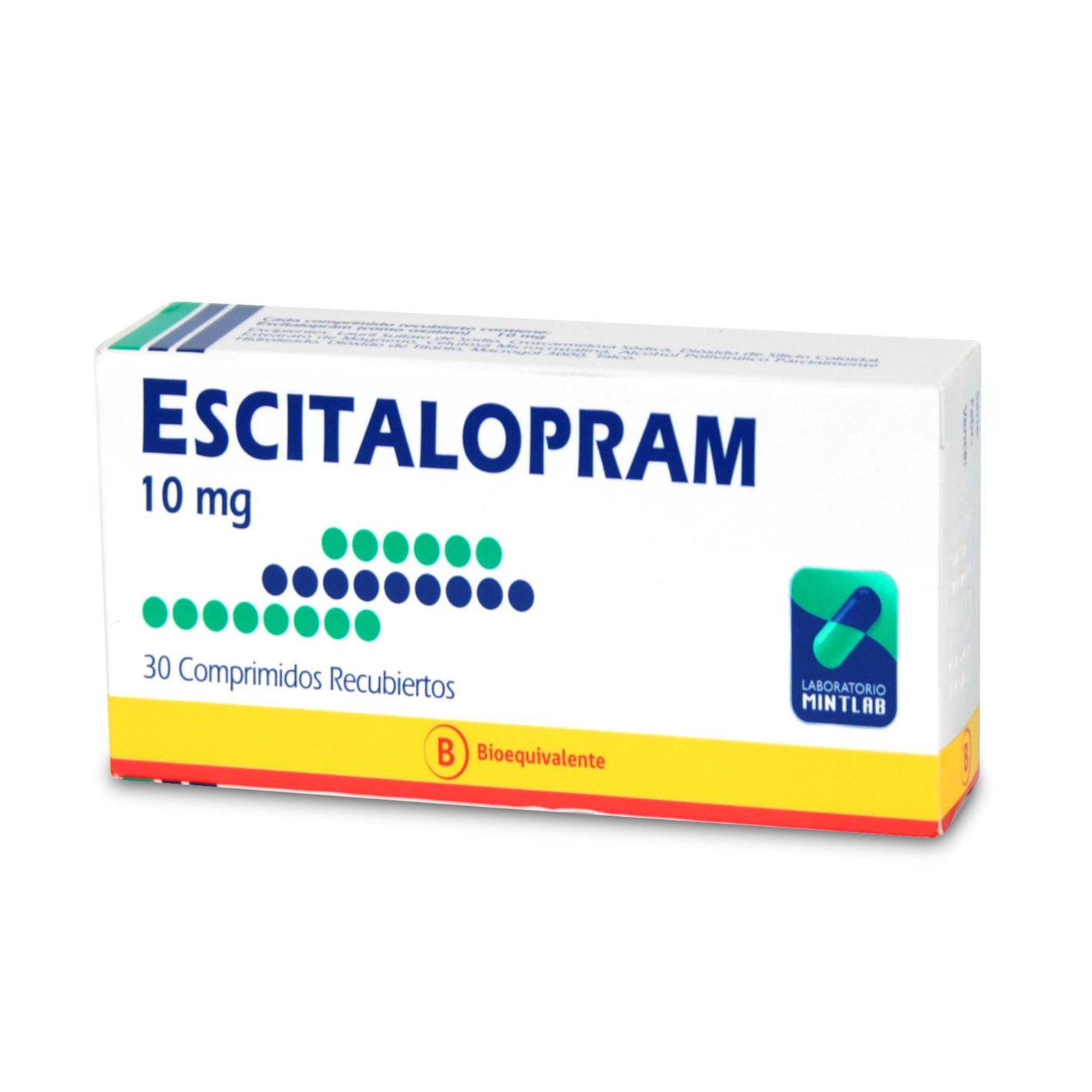 Escitalopram Comprimidos Recubiertos 10mg | Farmacias Curie - Tu mejor opción