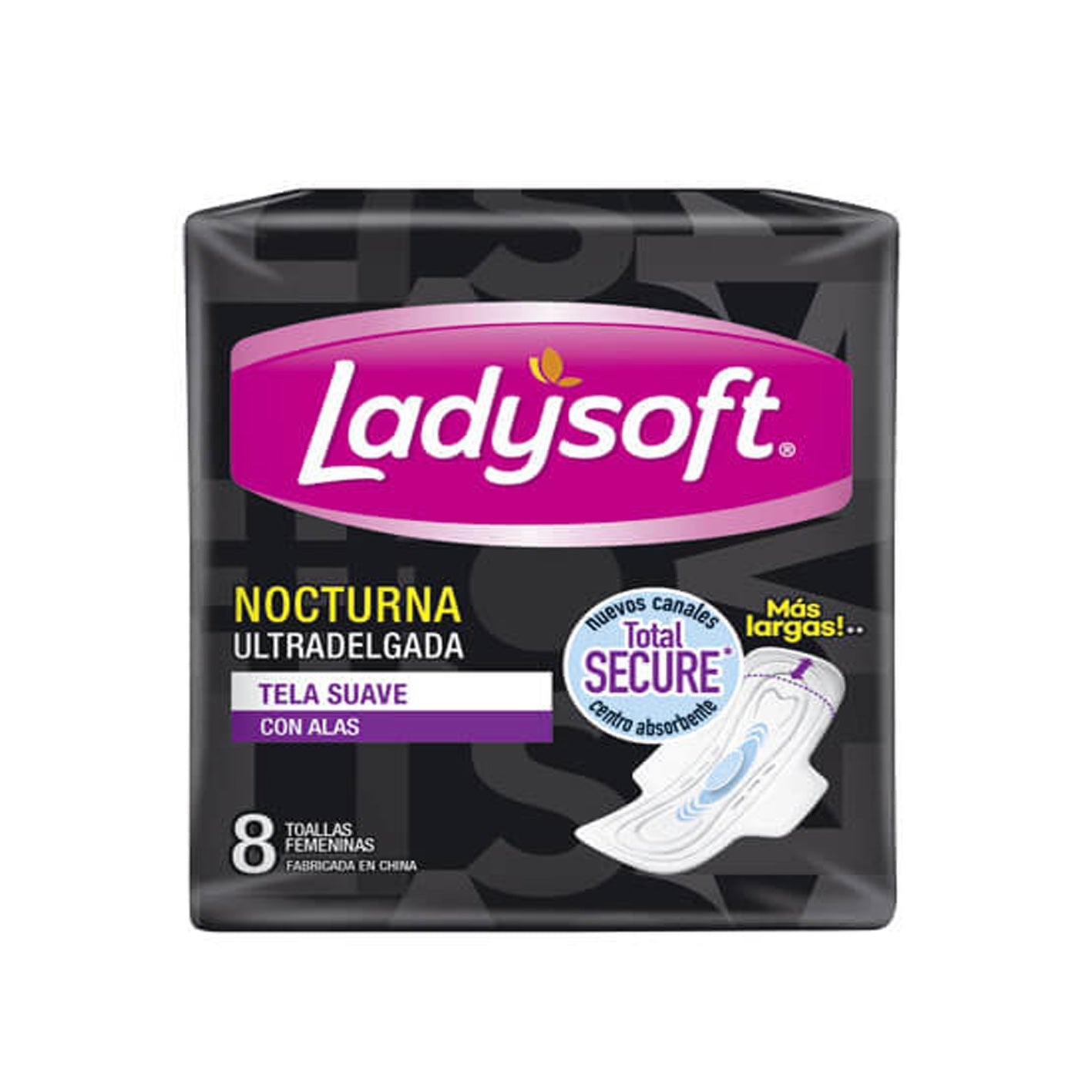 Ladysoft Ultradelgada Tela Suave Nocturna | Farmacias Curie - Envíos a todo Chile