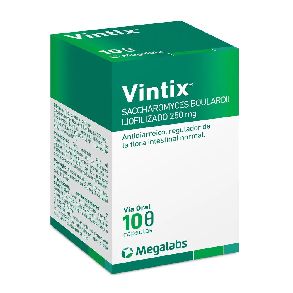 Vintix - 10 Cápsulas – Farmacias Curie