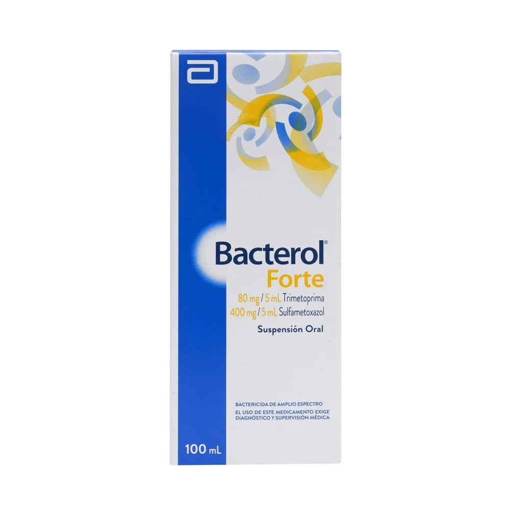 Bacterol Forte Suspensión Oral 80/400mg - 100 mL | Farmacias Curie ...