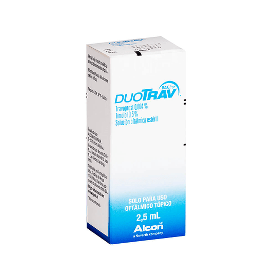 Duotrav Solución Oftálmica | Farmacias Curie - Envíos a todo Chile