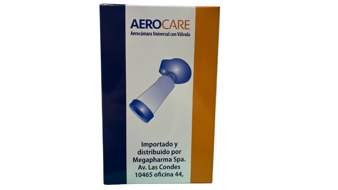 Aerocámara Valvulada Universal | Farmacias Curie - Envíos a todo Chile