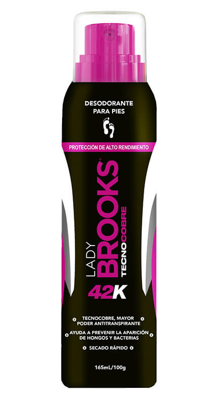 Talco Brooks Lady Spray 42k - 100g | Farmacias Curie - Envíos a todo Chile