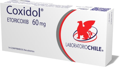 Coxidol Comprimidos Recubiertos 60 mg | Farmacias Curie - Envíos a todo ...