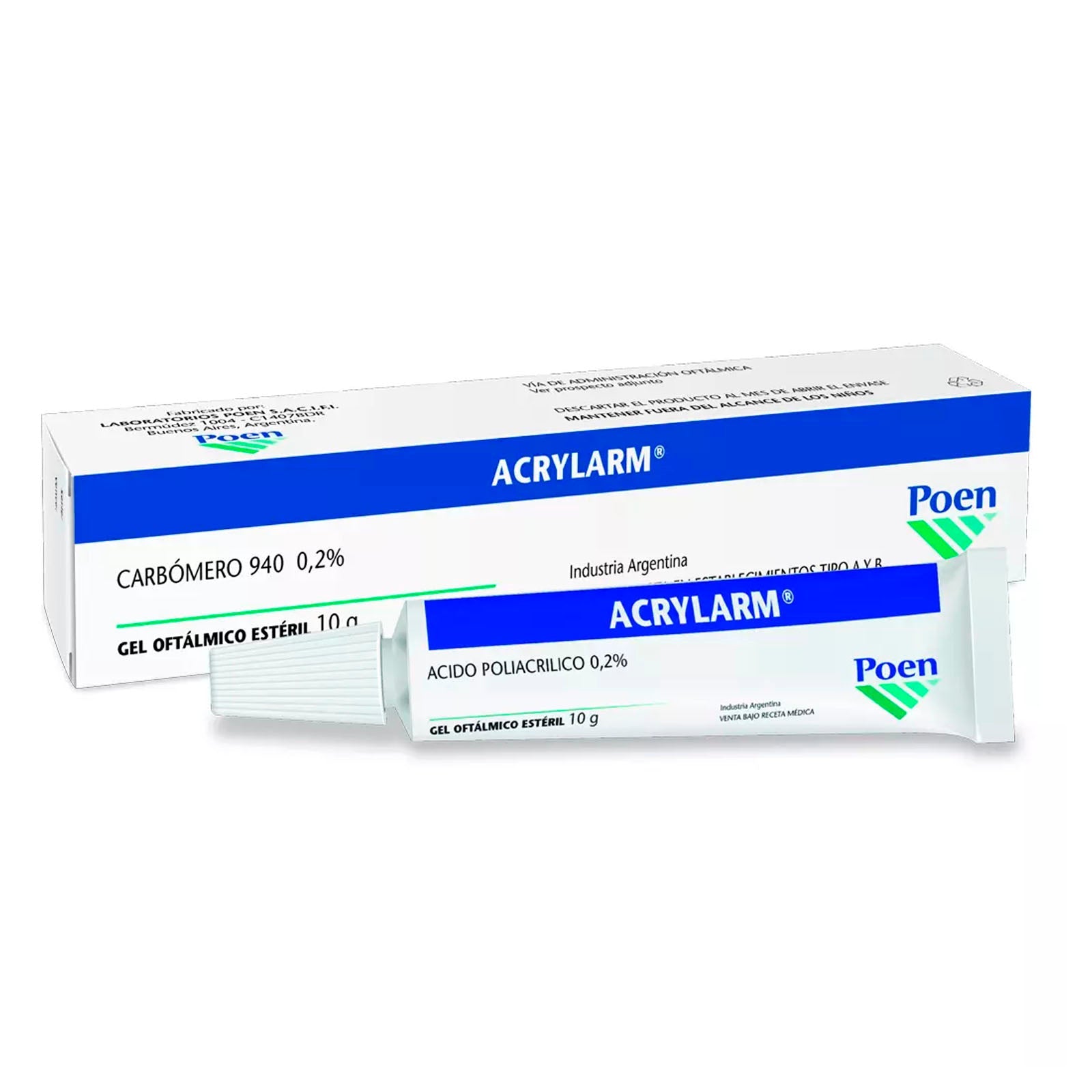Acrylarm Gel Oftálmico 0,2% | Farmacias Curie - Envíos a todo Chile