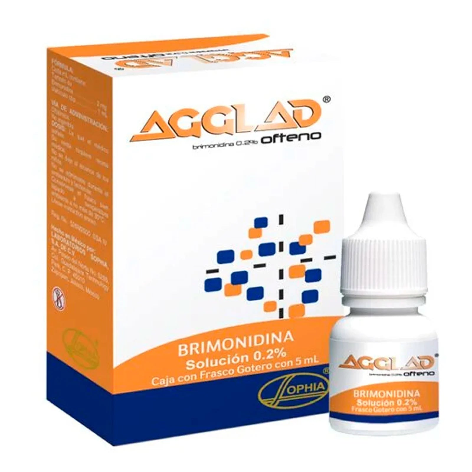 Agglad Ofteno 0,2% - 5 mL – Farmacias Curie
