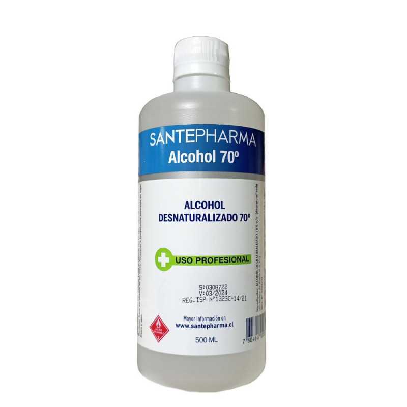 Alcohol 70° - 500 ml | Farmacias Curie - Envíos a todo Chile