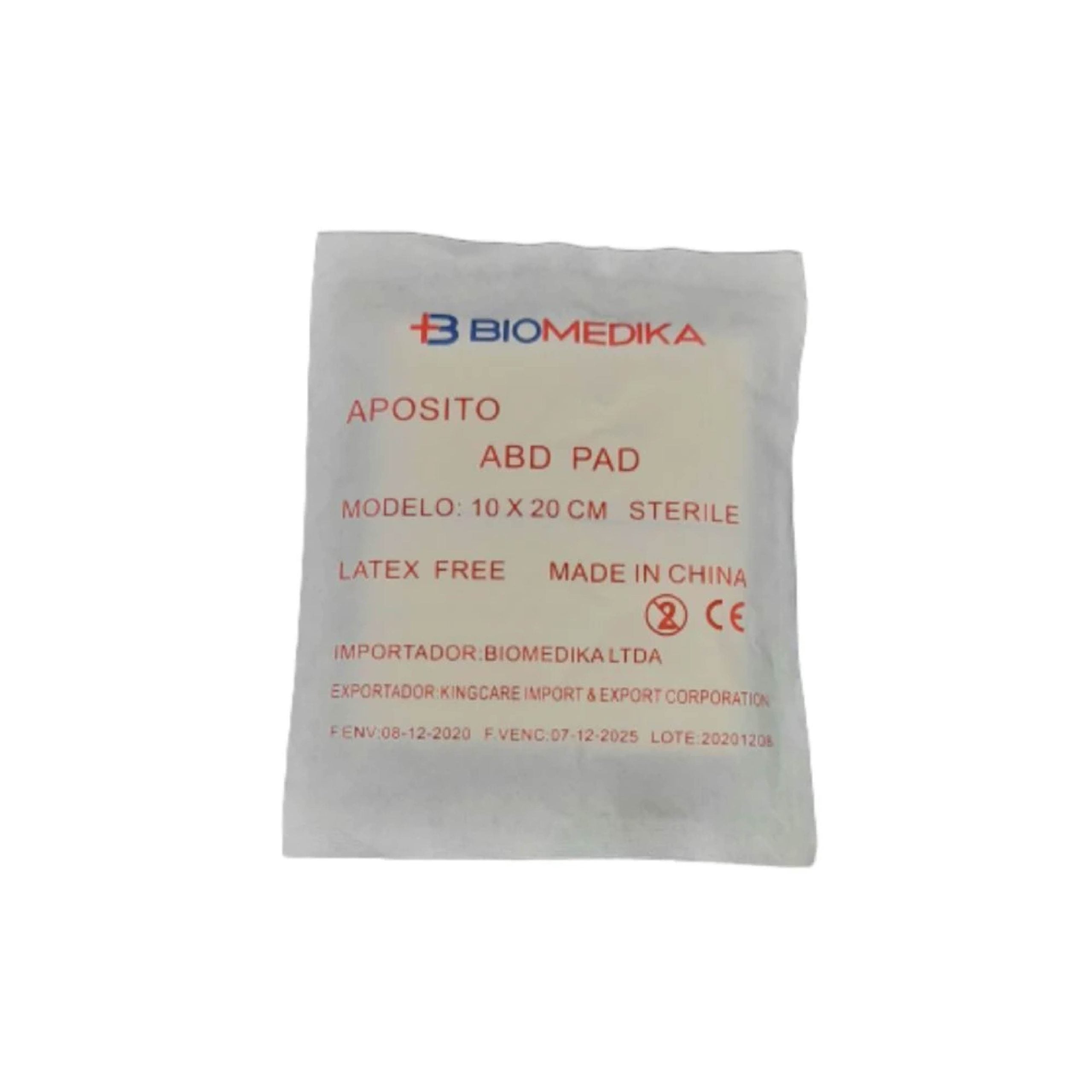 Aposito Absorbente 10x20 cms | Farmacias Curie - Envíos a todo Chile