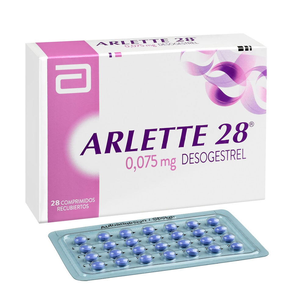 Arlette 28 Comprimidos Recubiertos | Farmacias Curie - Envíos a todo Chile