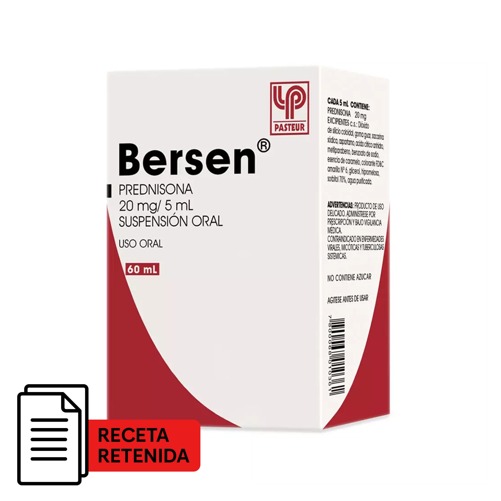 Bersen Suspensión Oral 20mg/5ml | Farmacias Curie - Envíos a todo Chile