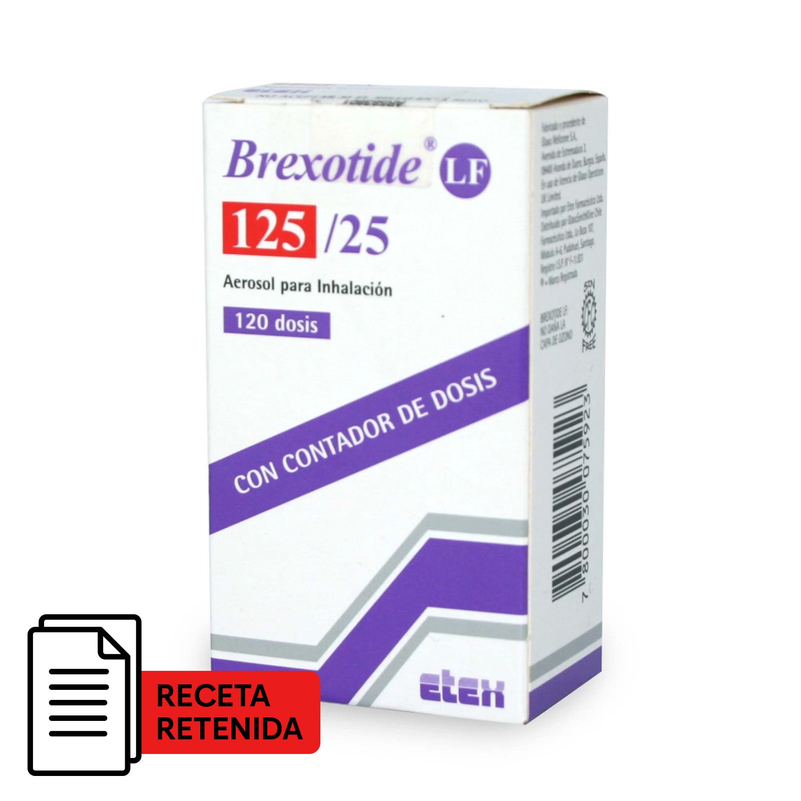 Brexotide Aerosol para Inhalación 125/25 | Farmacias Curie - Envíos a ...