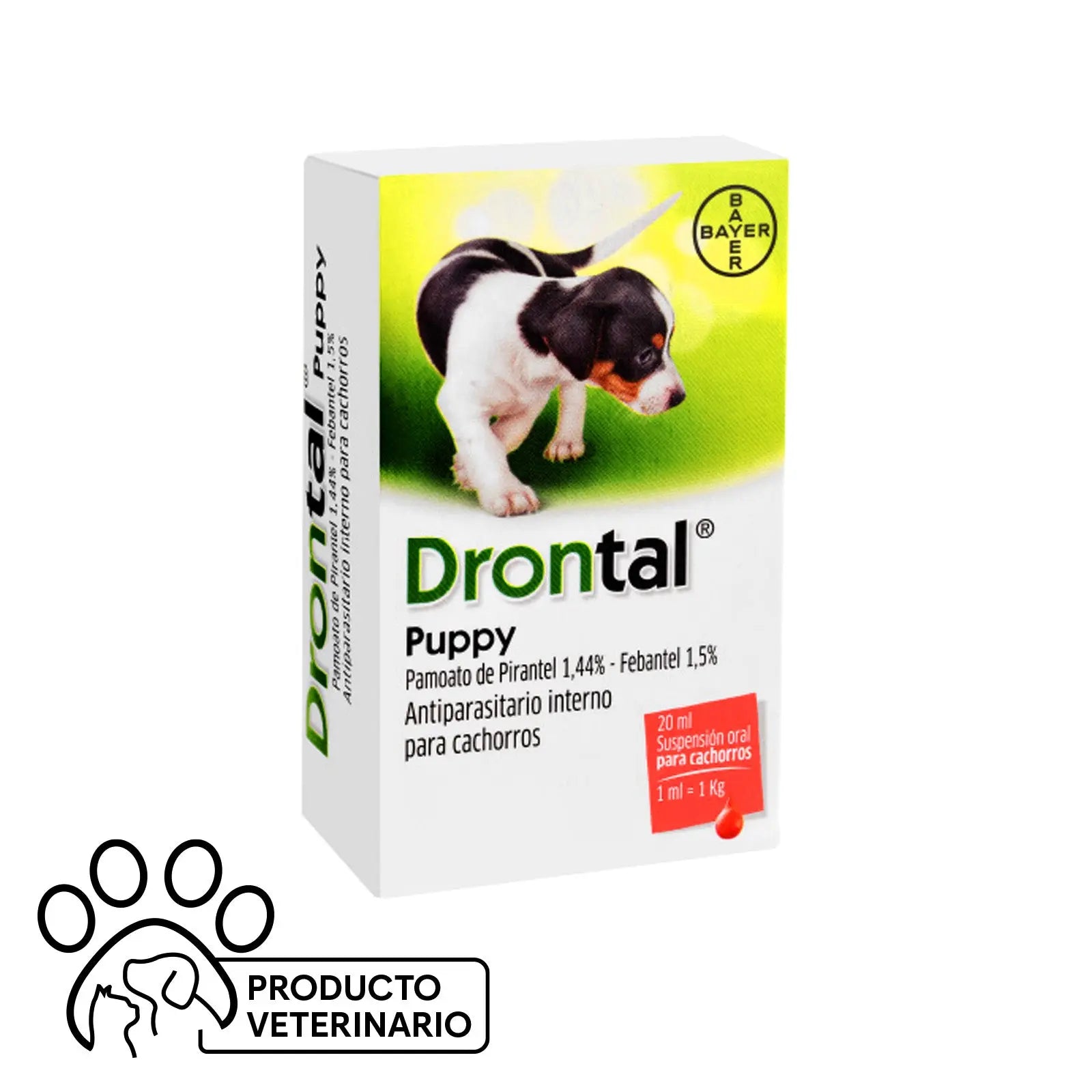 Drontal Puppy Gotas | Farmacias Curie - Tu mejor opción