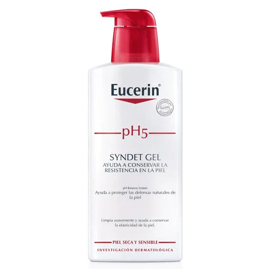 Eucerin Syndet Gel pH 5 - 400 ml | Farmacias Curie - Envíos a todo Chile