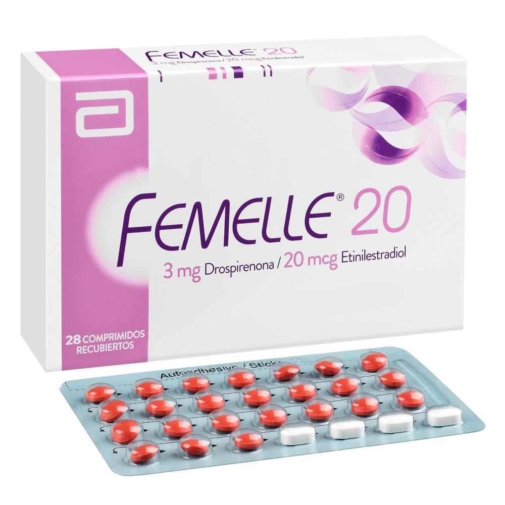 Femelle 20 Comprimidos Recubiertos | Farmacias Curie - Envíos a todo Chile