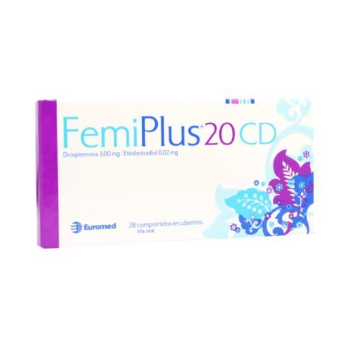 FemiPlus 20 CD Comprimidos Recubiertos | Farmacias Curie - Envíos a ...