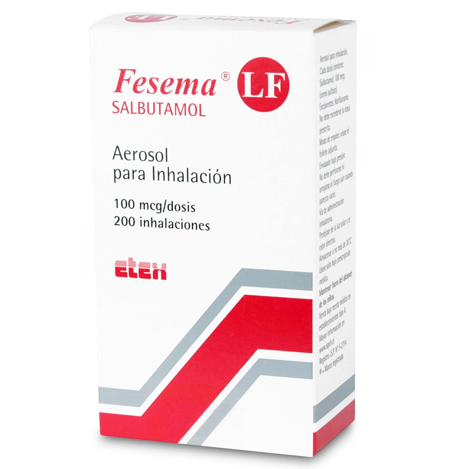 Fesema Aerosol para Inhalación | Farmacias Curie - Envíos a todo Chile