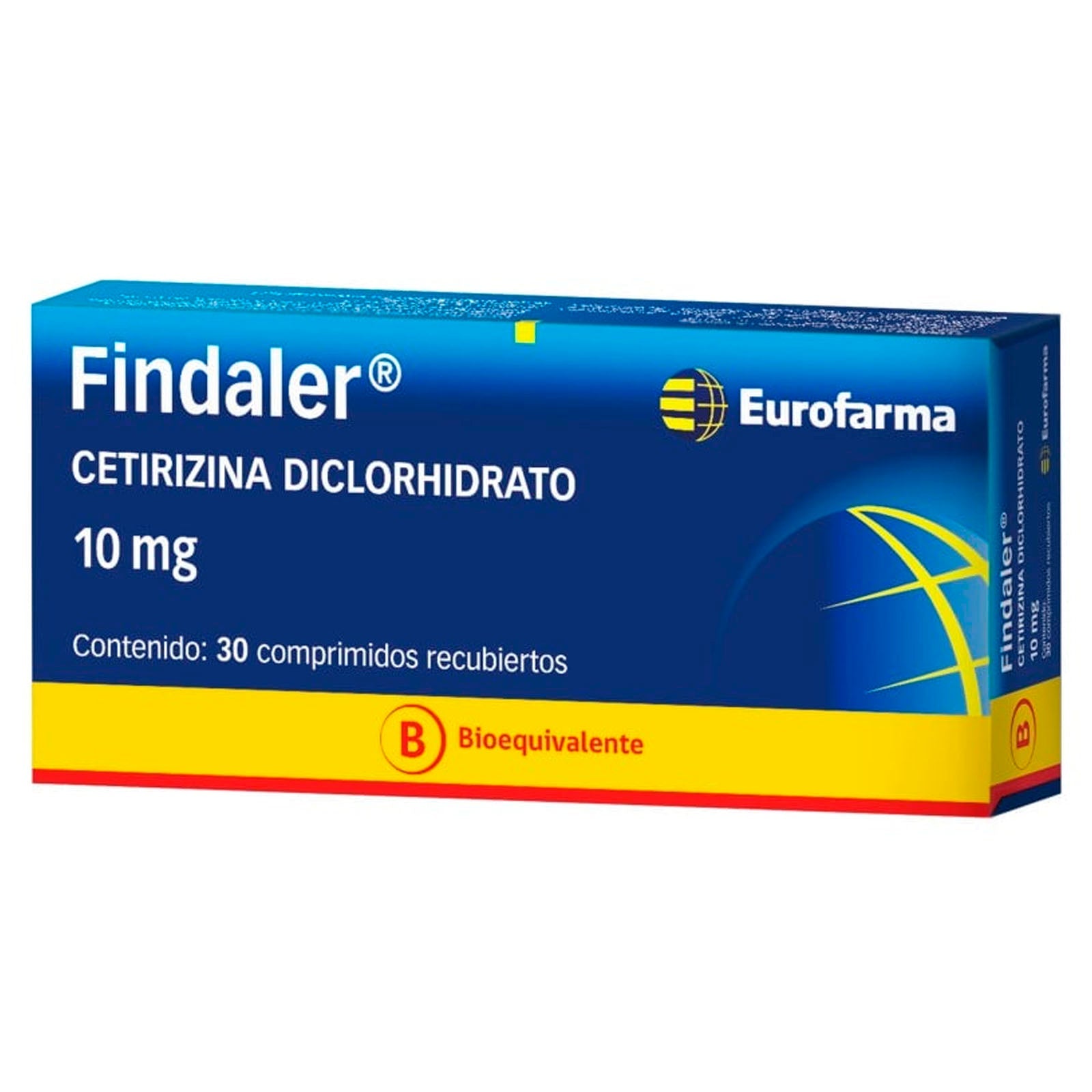 Findaler Comprimidos Recubiertos 10mg | Farmacias Curie - Envíos a todo ...