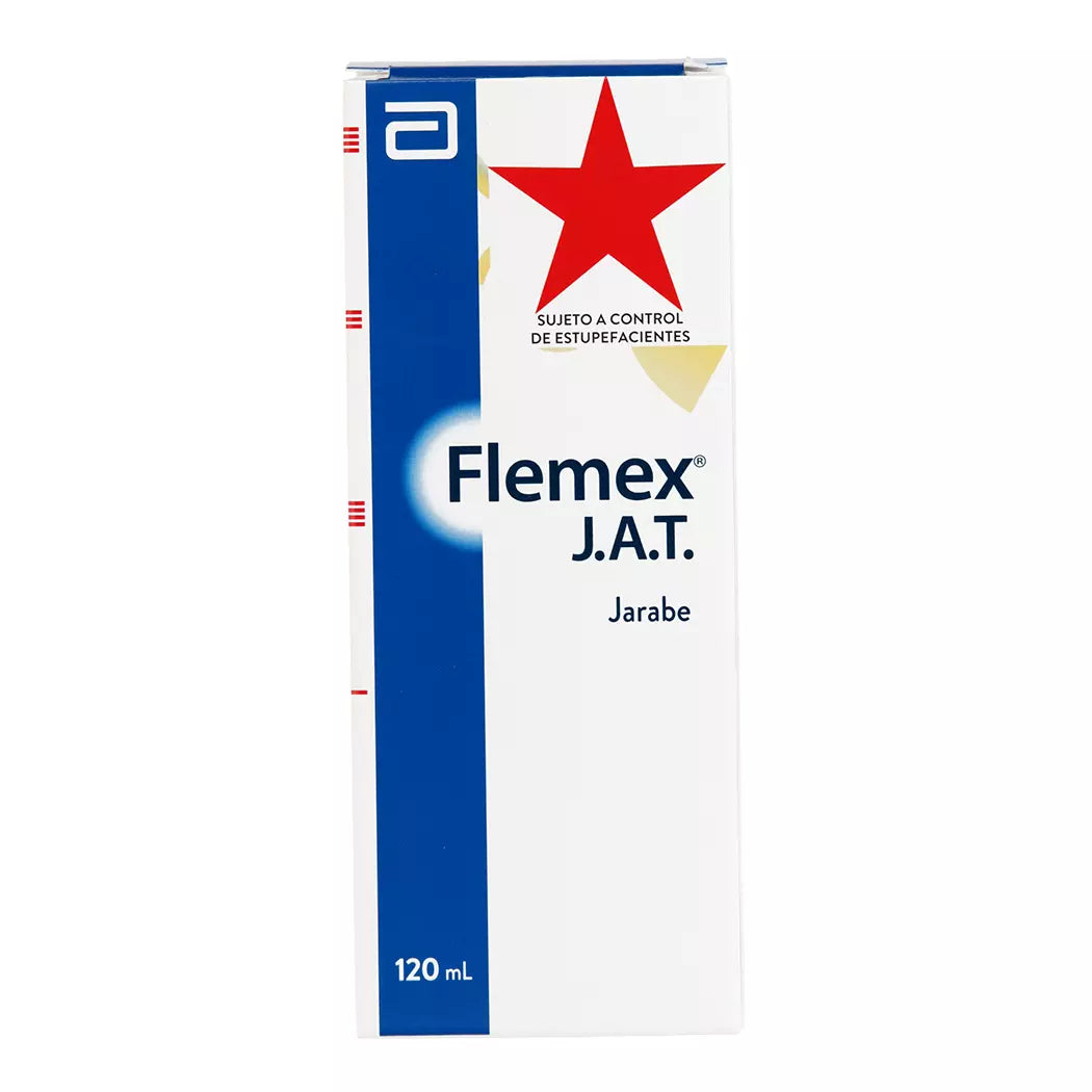 Flemex J.A.T. Jarabe 120 ml | Farmacias Curie - Envíos a todo Chile