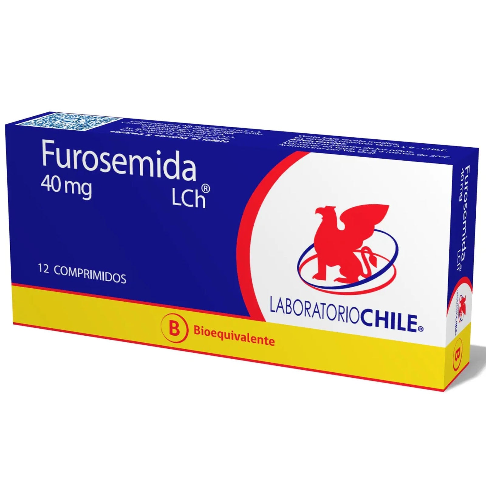 Furosemida Comprimidos 40mg | Farmacias Curie - Envíos a todo Chile