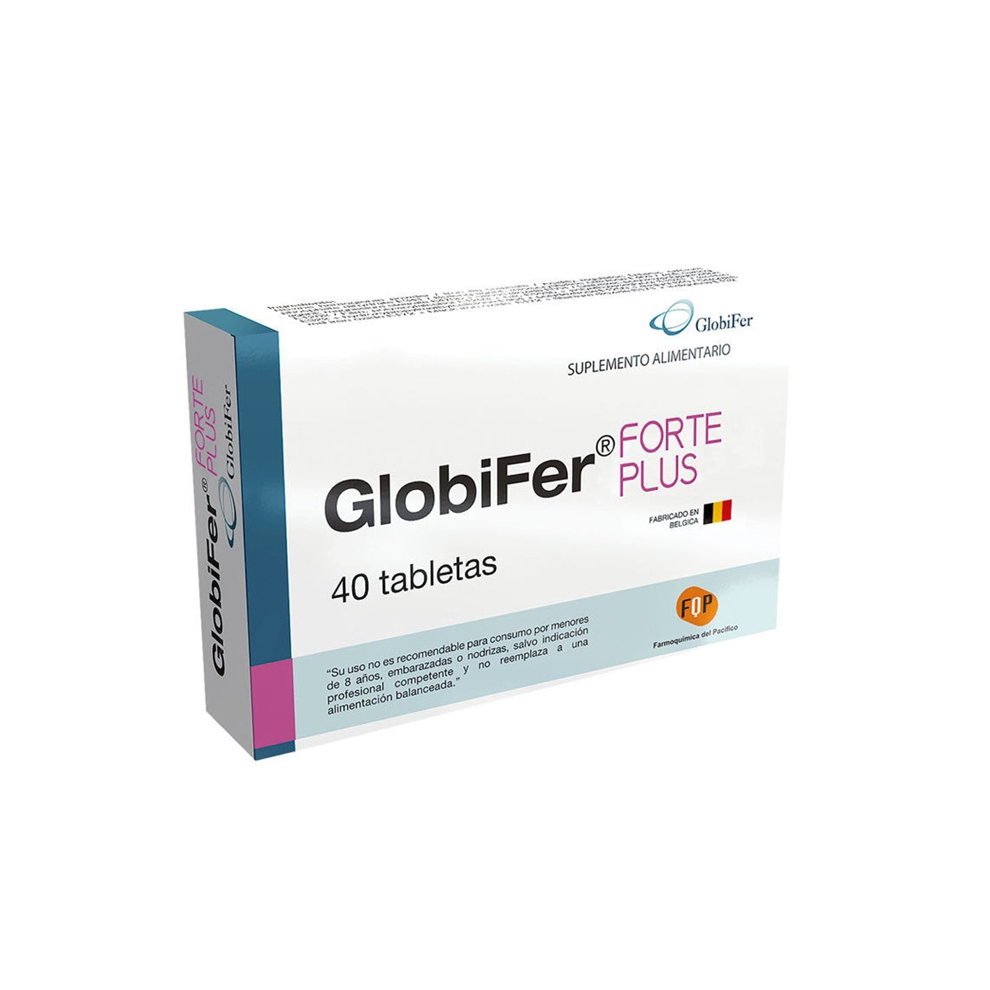 GlobiFer Forte Plus Tabletas | Farmacias Curie - Envíos a todo Chile