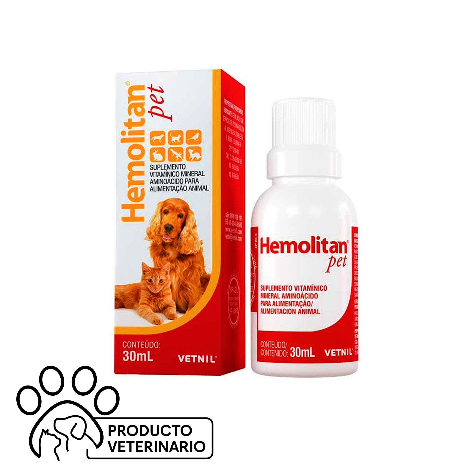 Hemolitan Pet - 30ml | Farmacias Curie - Envíos a todo Chile