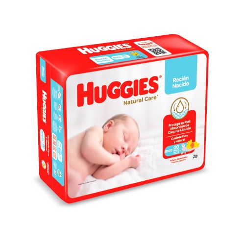 Huggies Pañal Natural Care R.N. | Farmacias Curie - Envíos a todo Chile