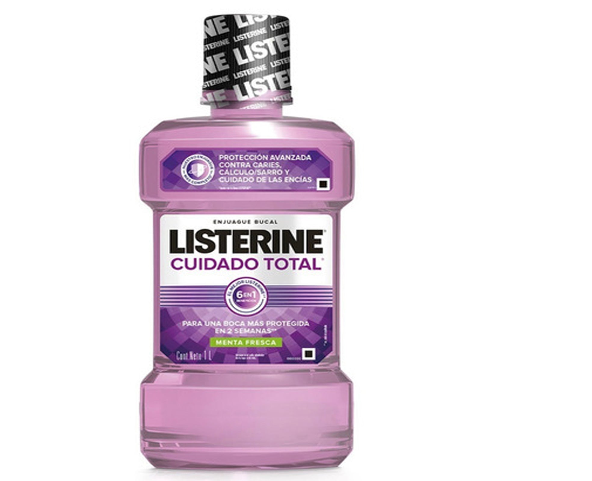 Listerine Cuidado Total 1 Litro | Farmacias Curie - Envíos a todo Chile