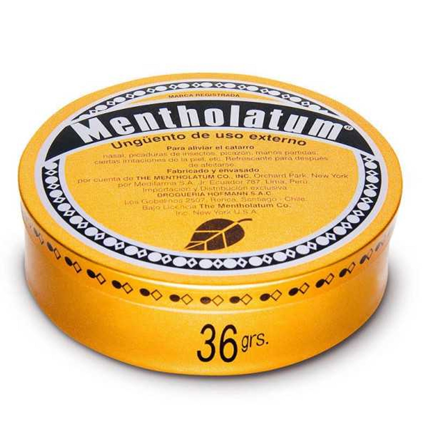 Mentholatum Ungüento - 36g | Farmacias Curie - Envíos a todo Chile