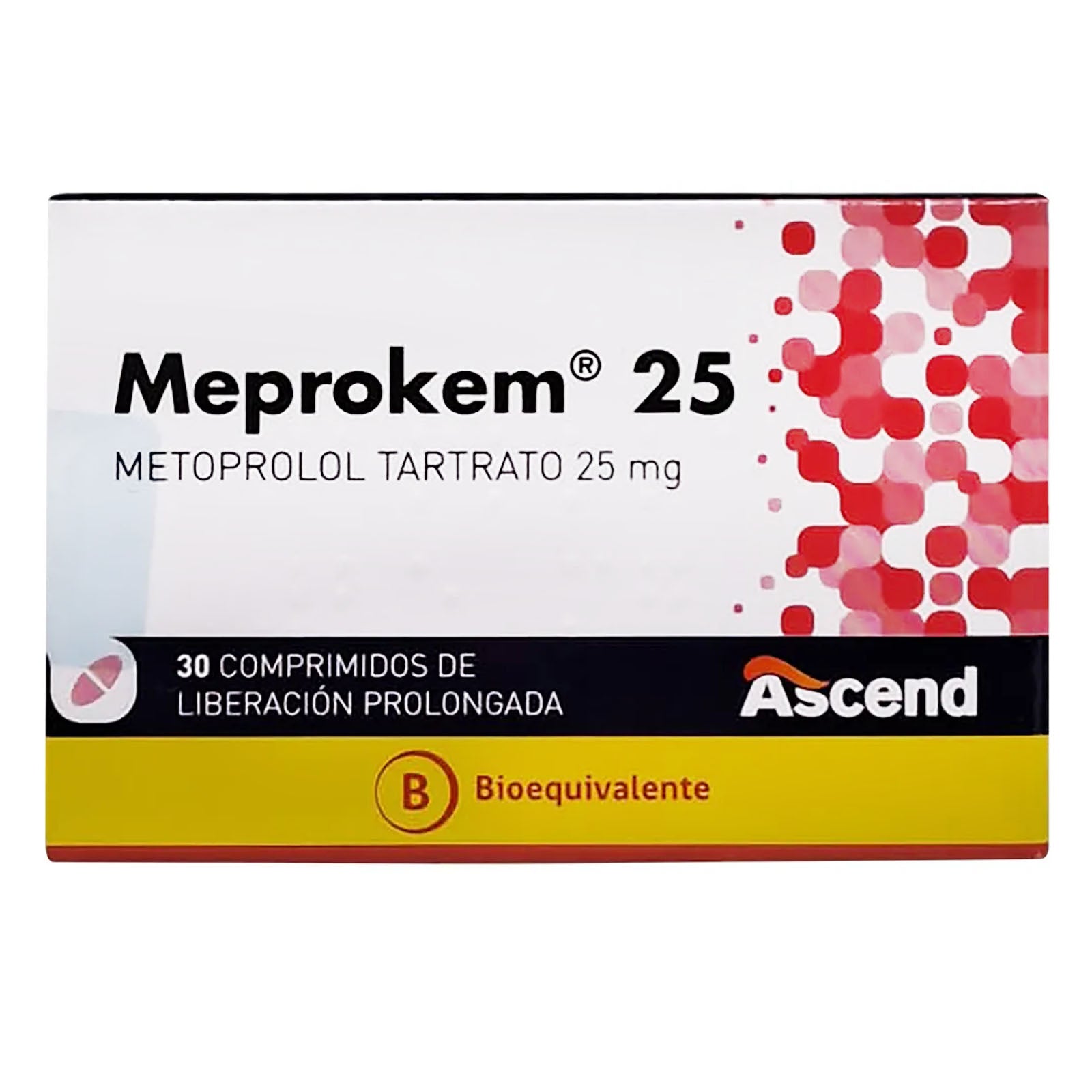 Meprokem Comprimidos de Liberación Prolongada 25mg | Farmacias Curie ...