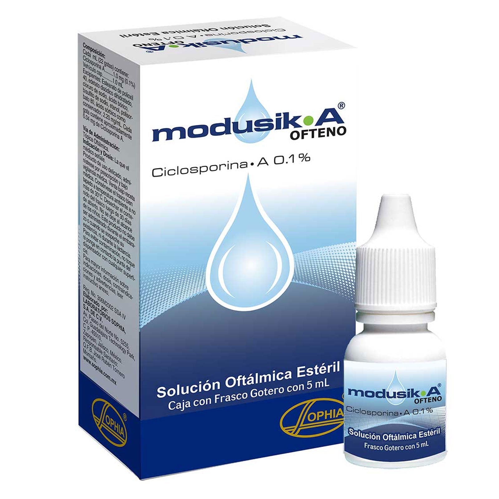 Modusik Ofteno | Farmacias Curie - Envíos a todo Chile