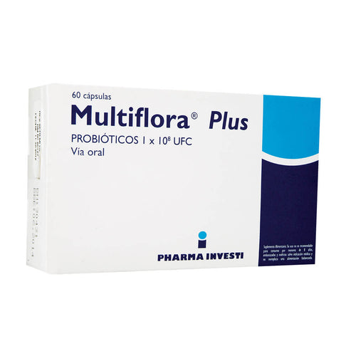 Multiflora Plus Cápsulas - 60 unidades | Farmacias Curie - Tu mejor opción