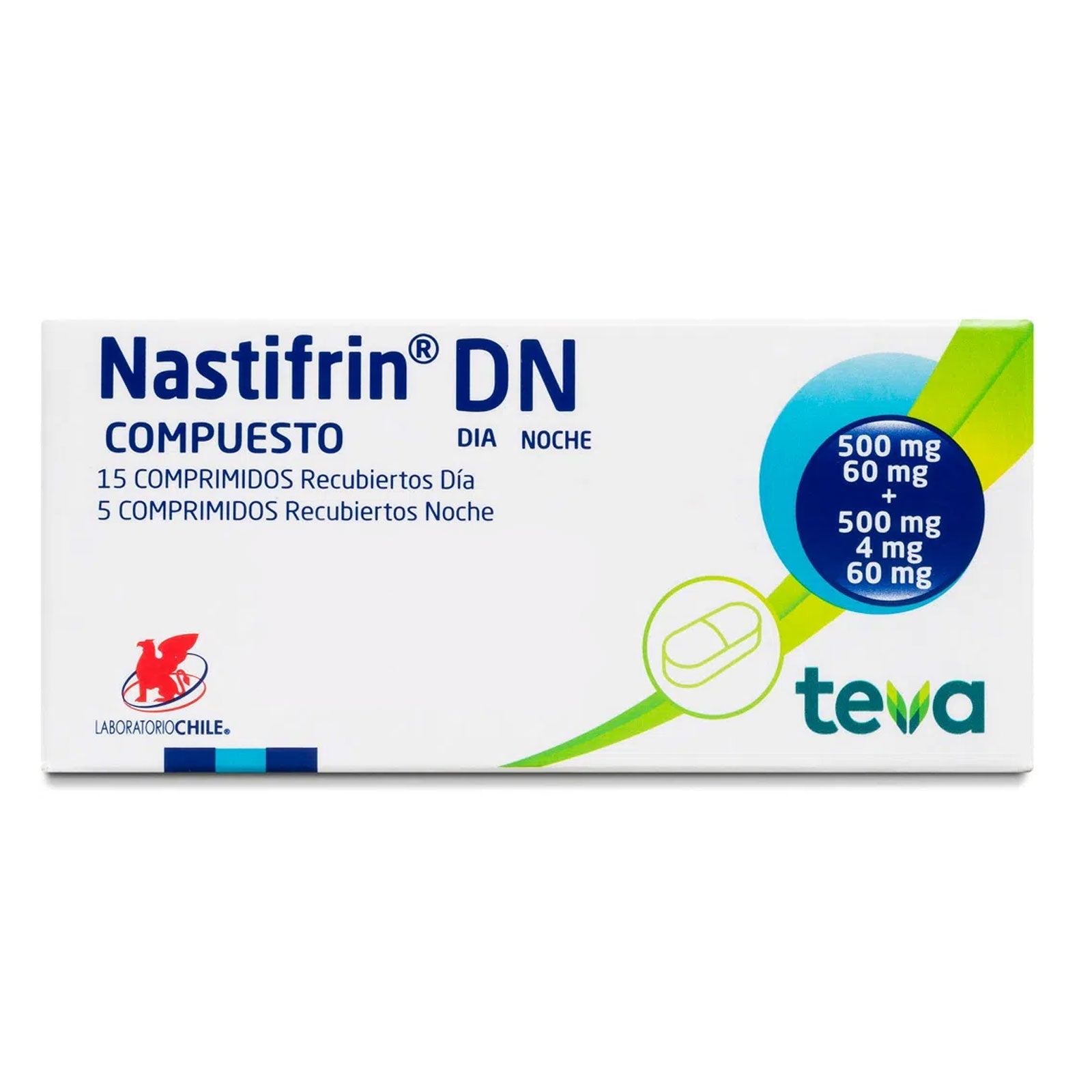 Nastifrin DN Compuesto Comprimidos | Farmacias Curie - Envíos a todo Chile