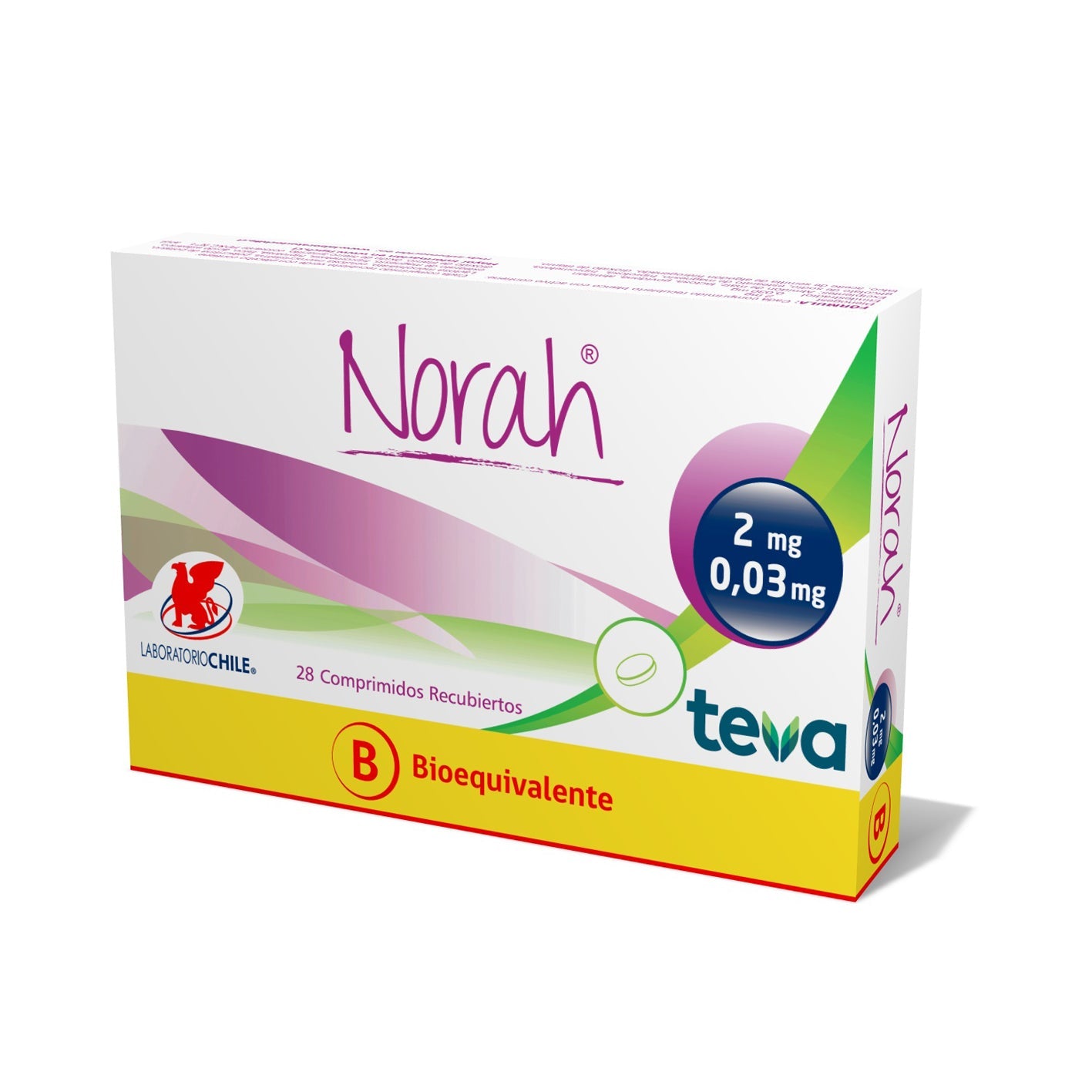 Norah Comprimidos Recubiertos | Farmacias Curie - Envíos a todo Chile