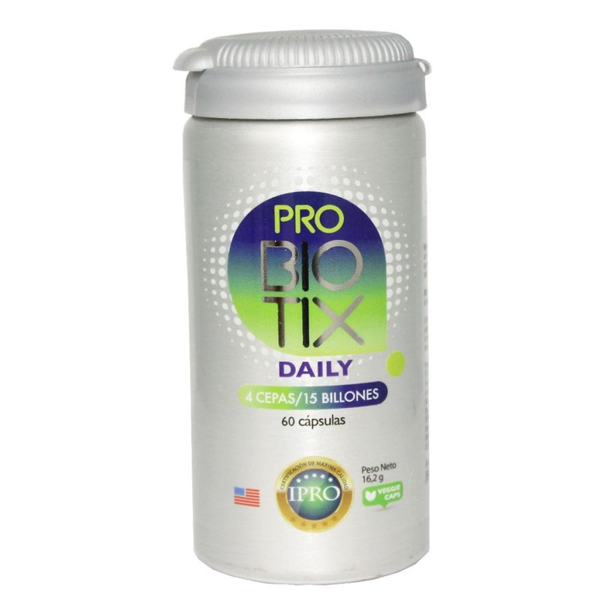 Probiotix Daily Vegano Cápsulas | Farmacias Curie - Envíos a todo Chile
