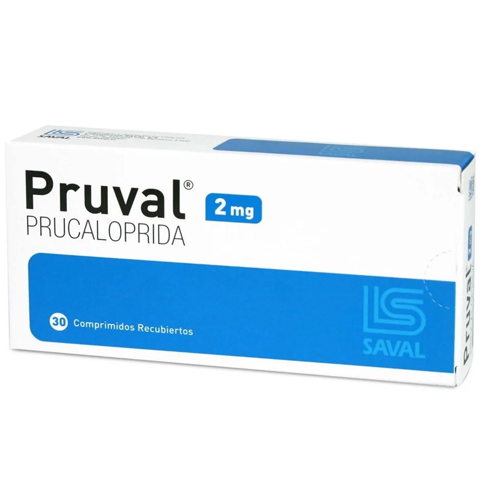 Pruval Comprimidos Recubiertos 2mg | Farmacias Curie - Envíos a todo Chile