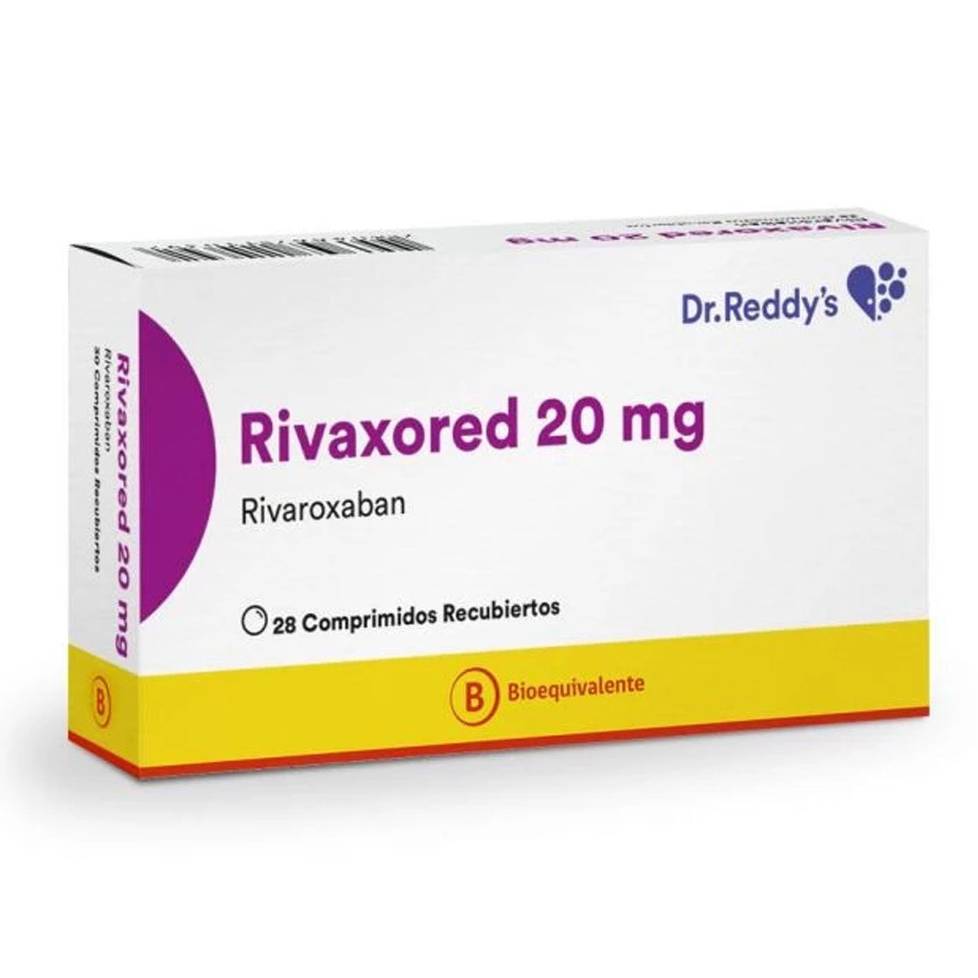 Rivaxored Comprimidos Recubiertos 20mg | Farmacias Curie - Envíos a ...