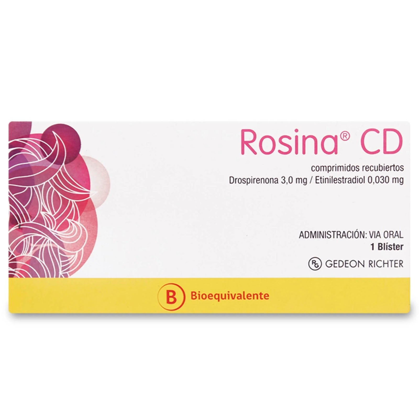 Rosina CD Comprimidos Recubiertos | Farmacias Curie - Tu mejor opción
