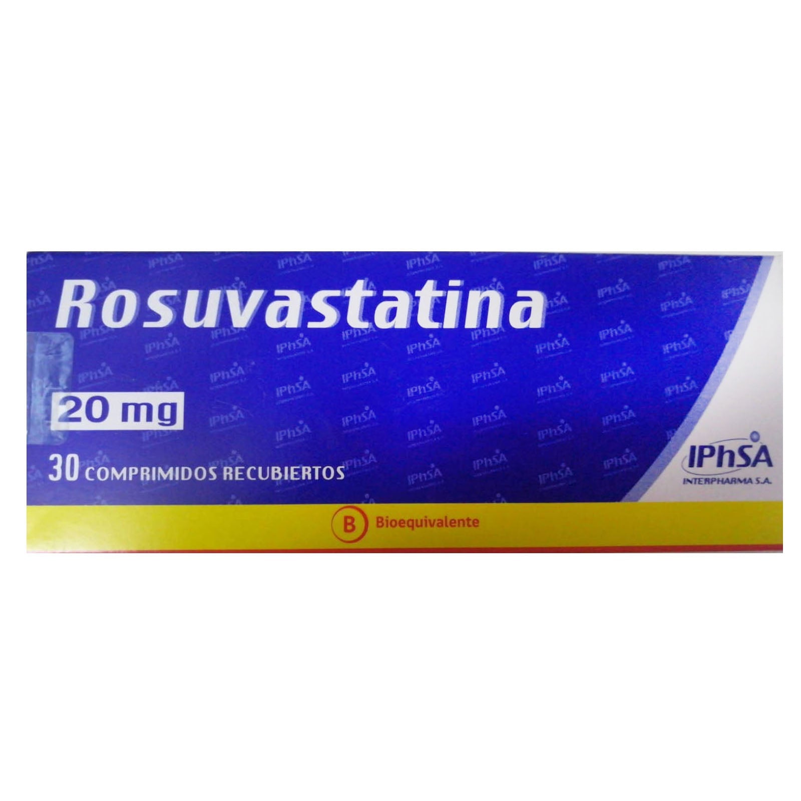Rosuvastatina Comprimidos Recubiertos 20mg | Farmacias Curie - Envíos a ...