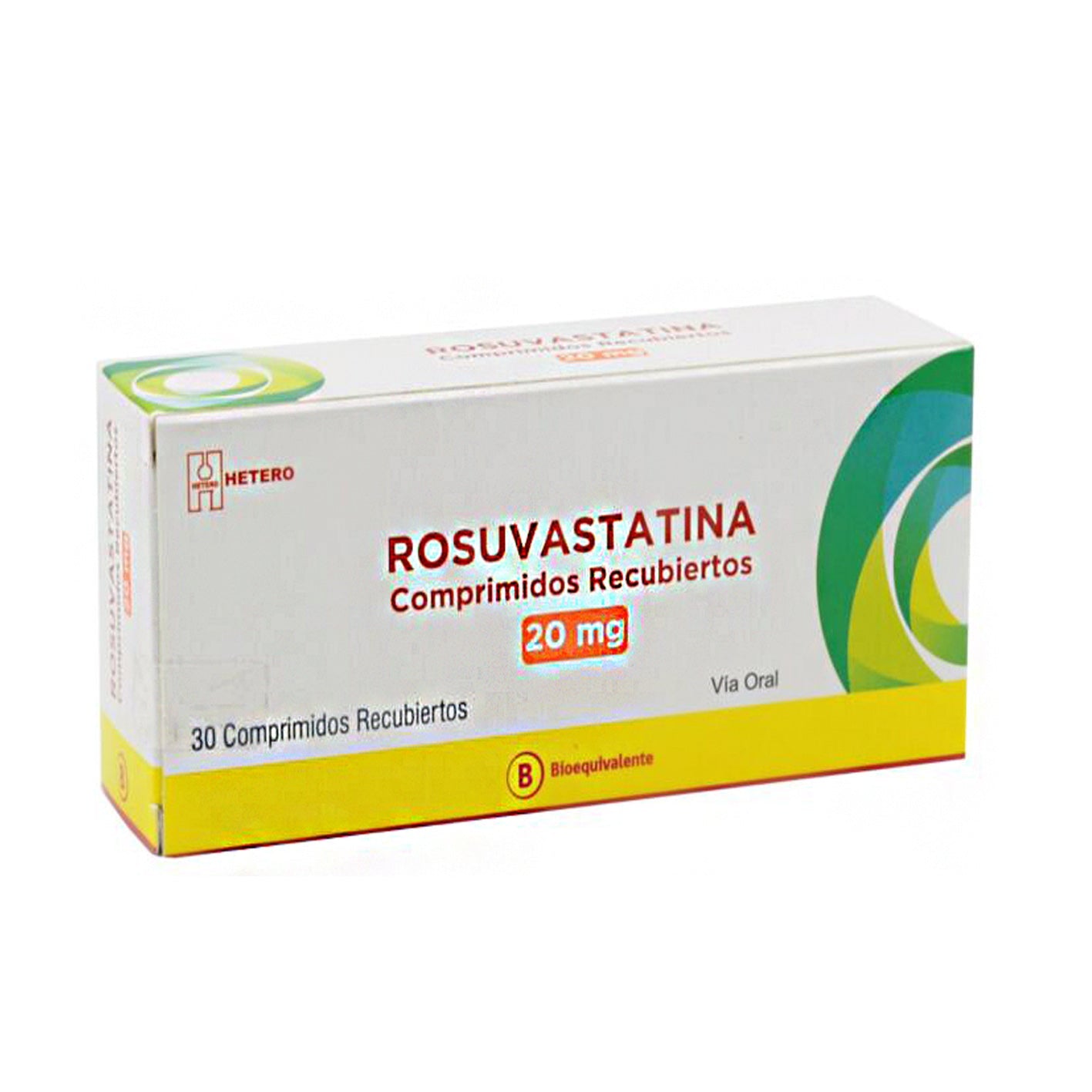 Rosuvastatina Comprimidos Recubiertos 20mg – Farmacias Curie
