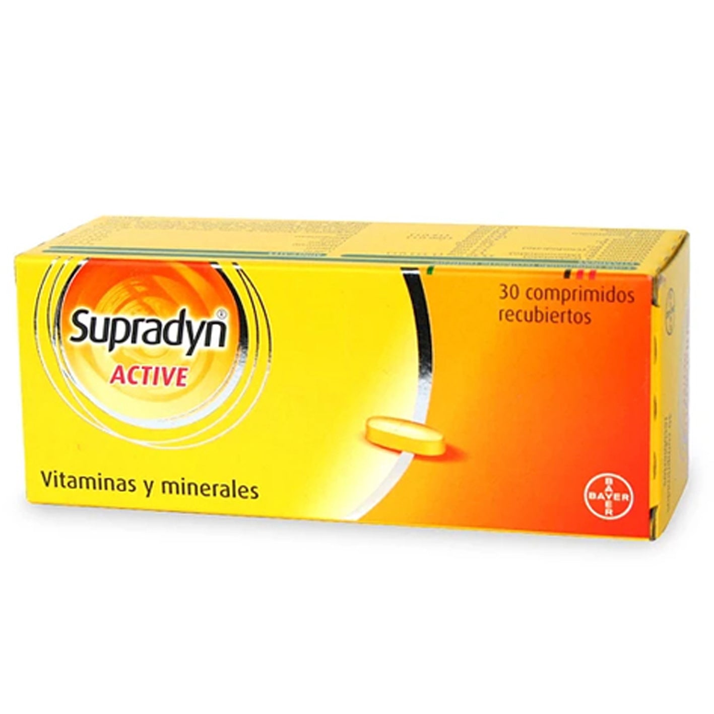 Supradyn Active Comprimidos Recubiertos | Farmacias Curie - Envíos a ...