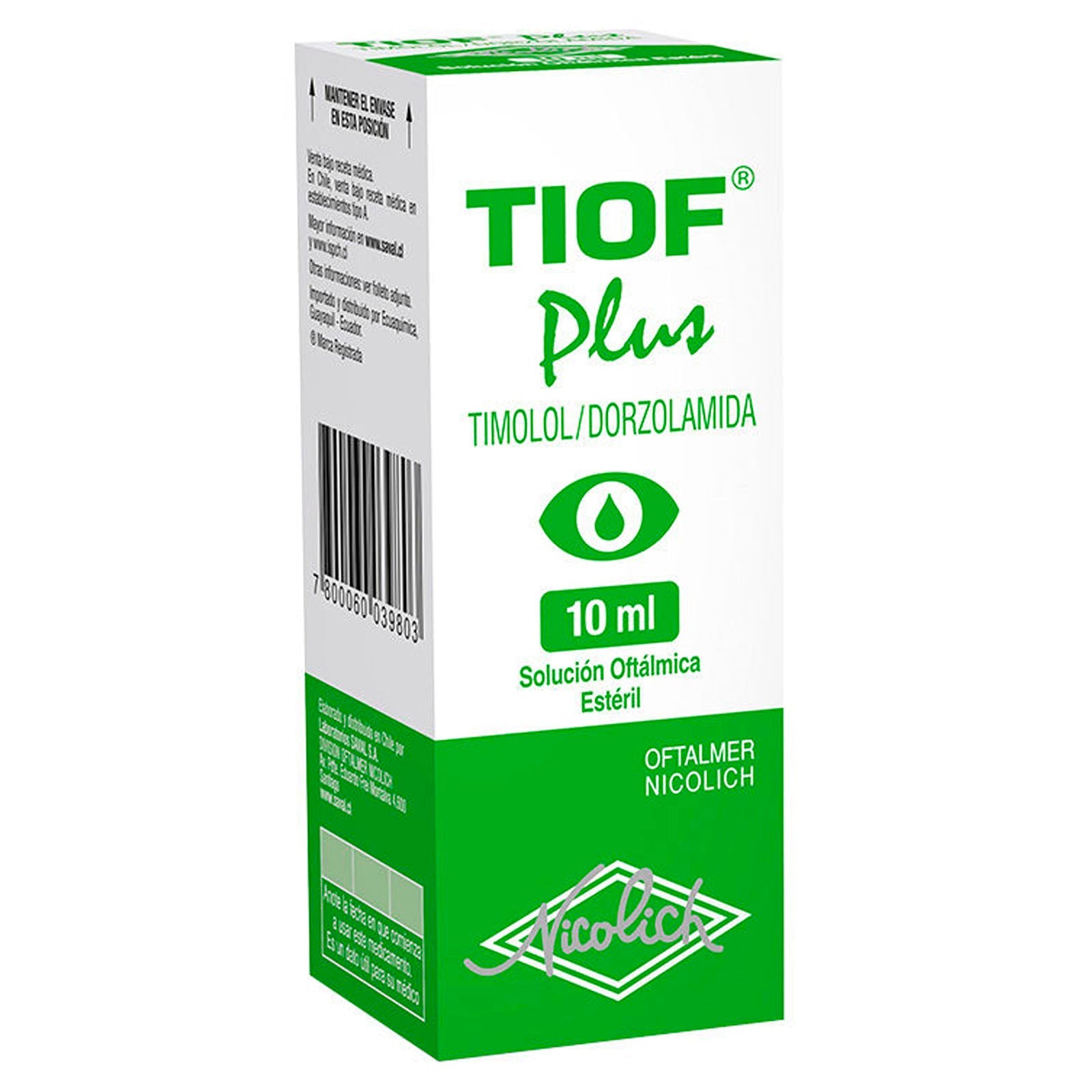 Tiof Plus Solución Oftálmica | Farmacias Curie - Envíos a todo Chile