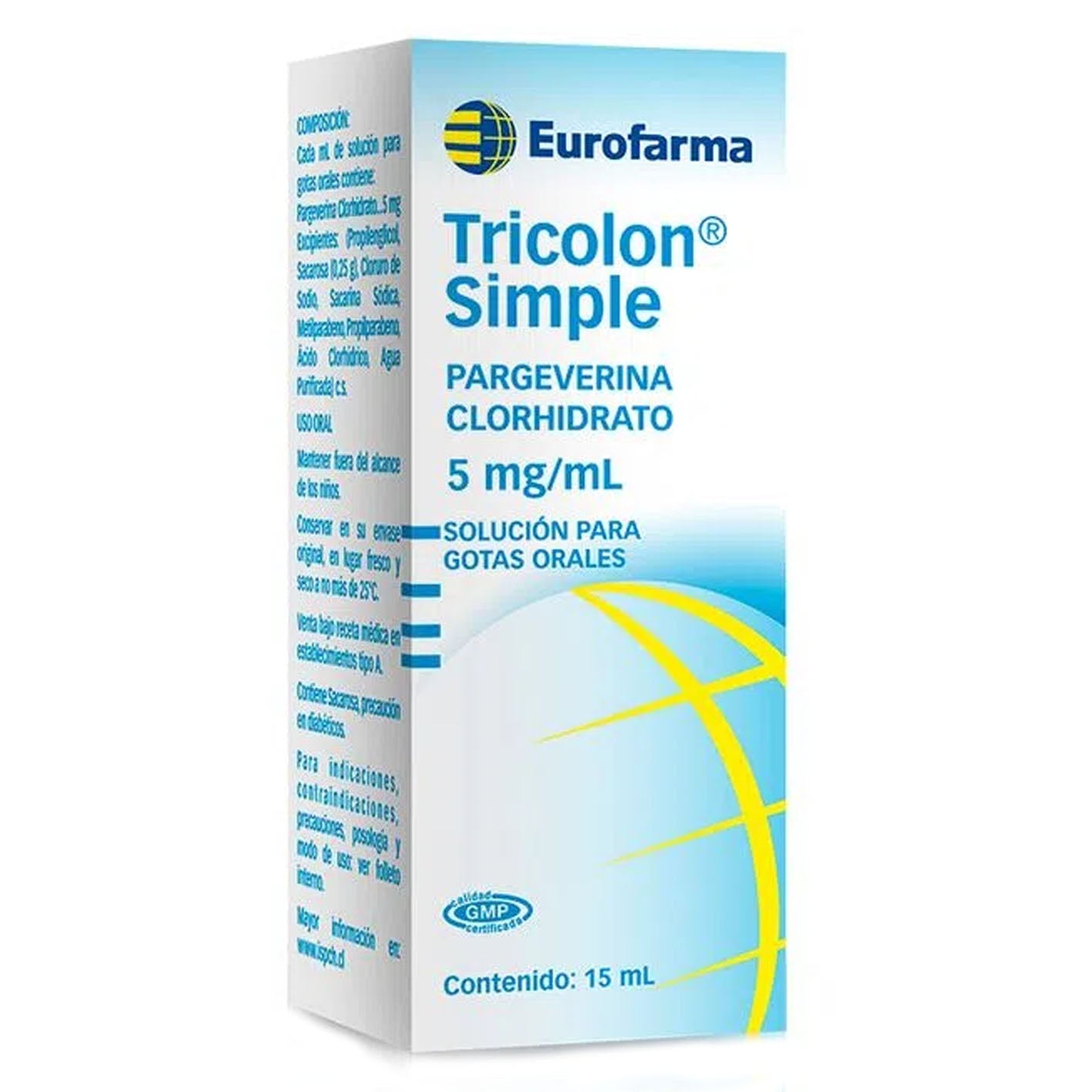 Tricolon Simple Gotas 5mg/ml | Farmacias Curie - Envíos a todo Chile