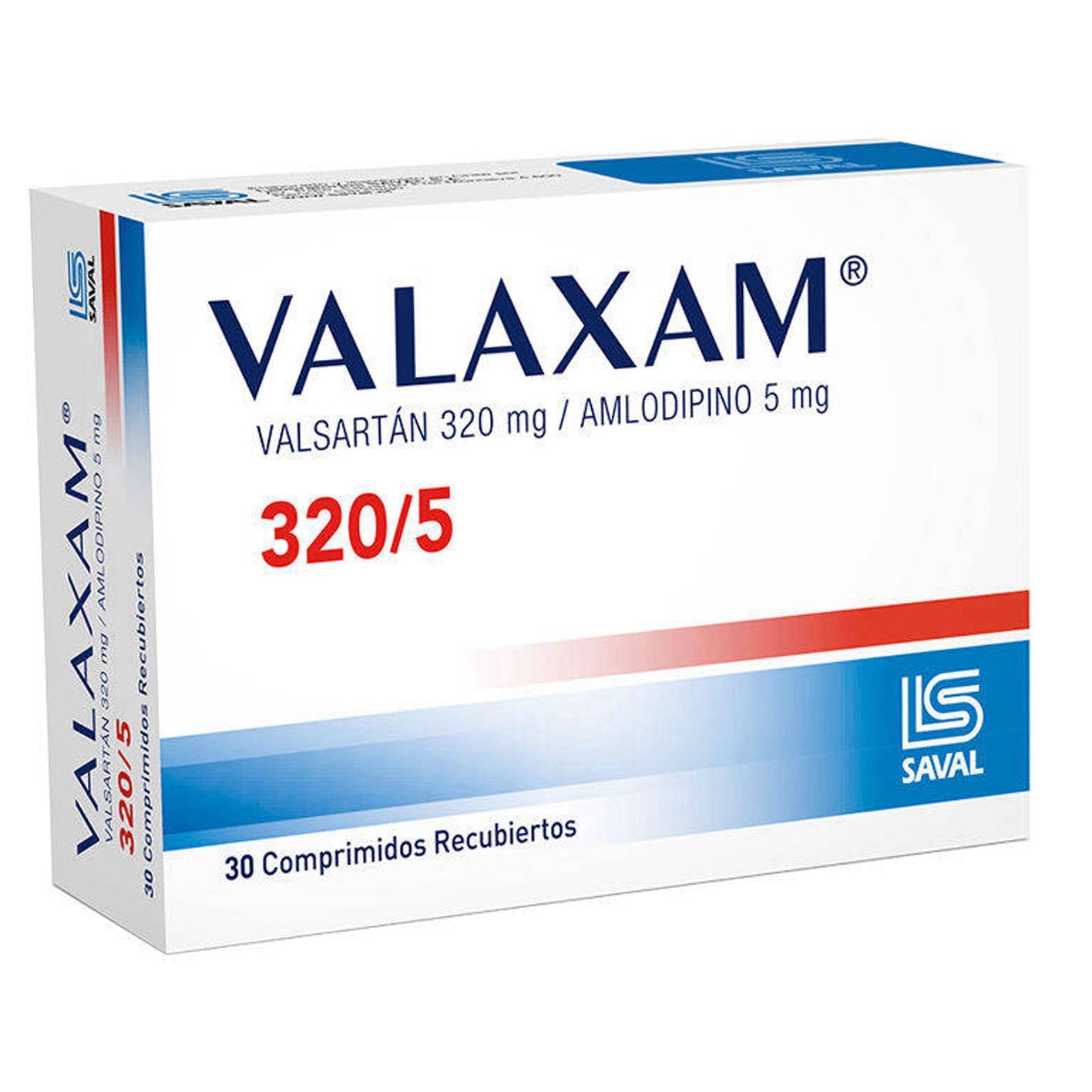 Valaxam Comprimidos Recubiertos 320/5 | Farmacias Curie - Envíos a todo ...