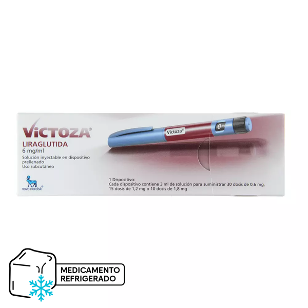 Victoza Solución Inyectable 6mg/mL | Farmacias Curie