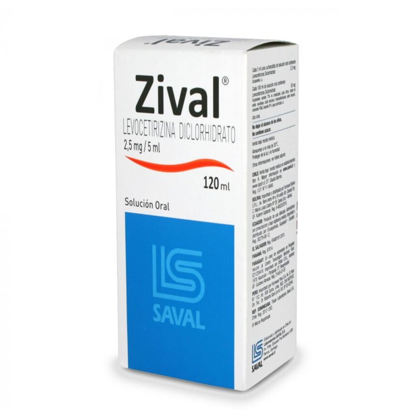 Zival Solución Oral | Farmacias Curie - Envíos a todo Chile